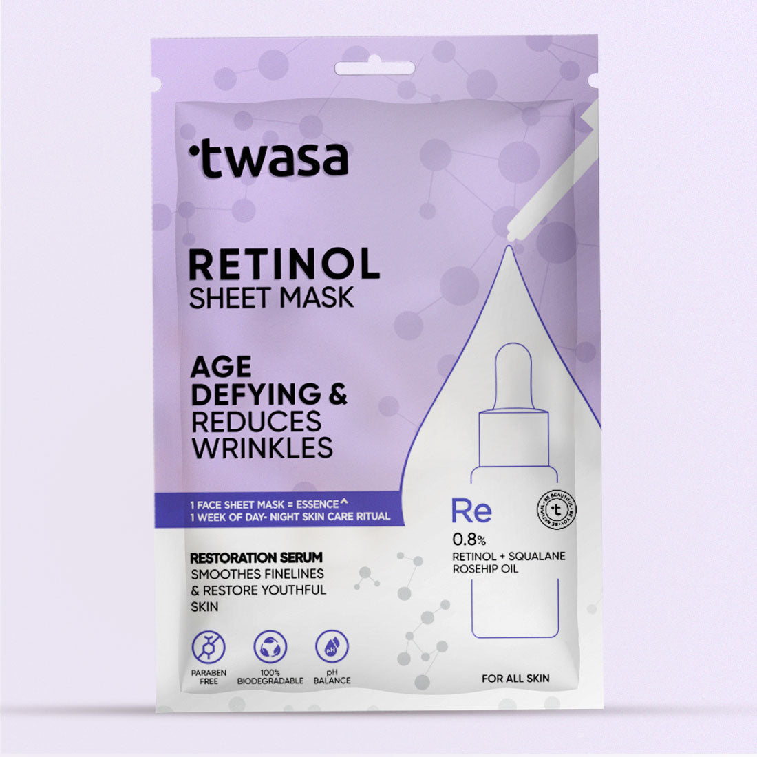Buy Retinol Sheet Mask for Radiant Skin | Shop Serum Sheet Mask Online ...